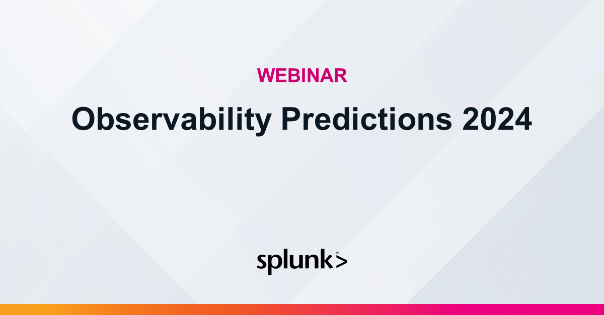 Observability Predictions 2024: How AI Will Revolutionize IT and ...
