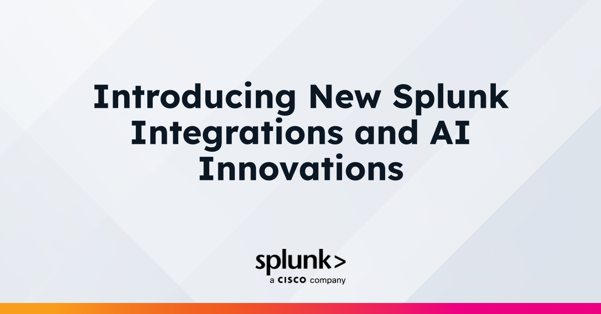End-To-End Visibility Redefined: AppDynamics Joins the Splunk Observability Portfolio | Virtual ...